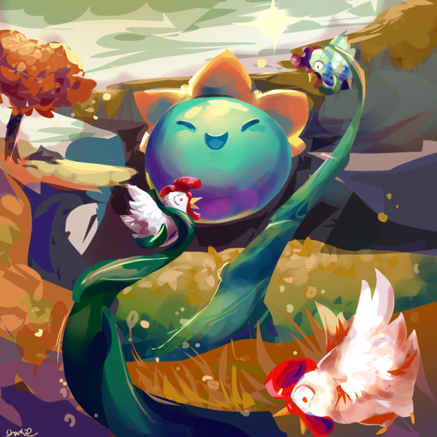 Tangle slime - ibisPaint