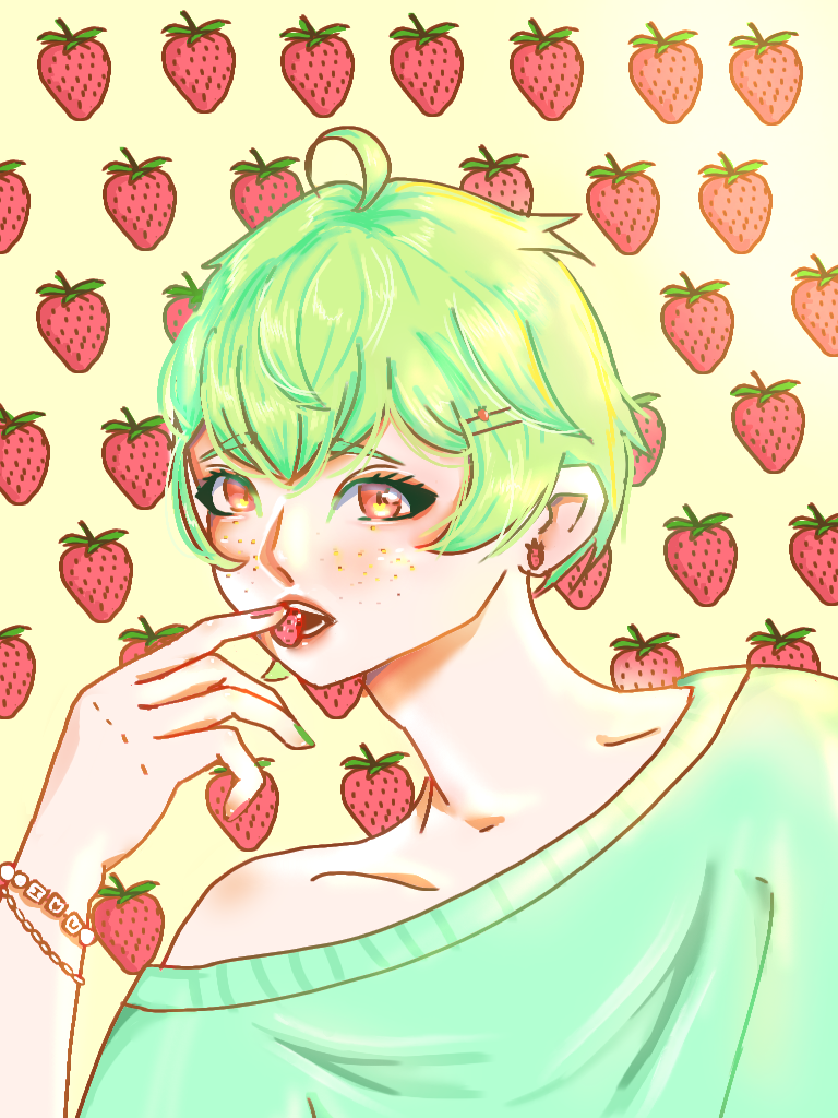 strawberry - ibisPaint