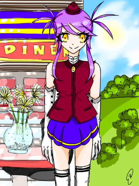 Waitress - ibisPaint