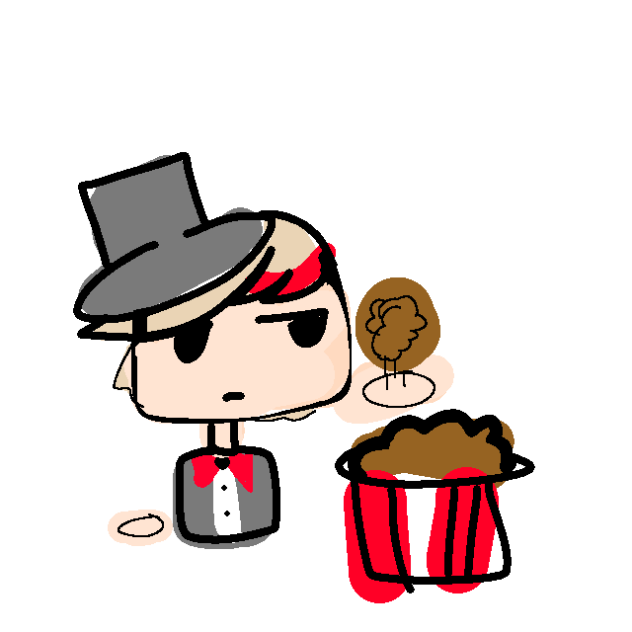 Lyney eats kfc and dies - ibisPaint