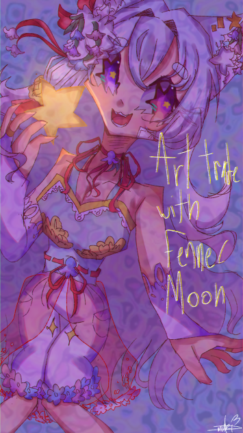 2nd art trade with Fennec - ibisPaint