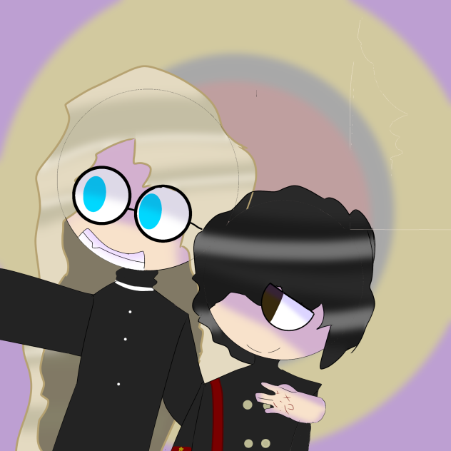 elegant girl con su amigo doc ;D2 - ibisPaint