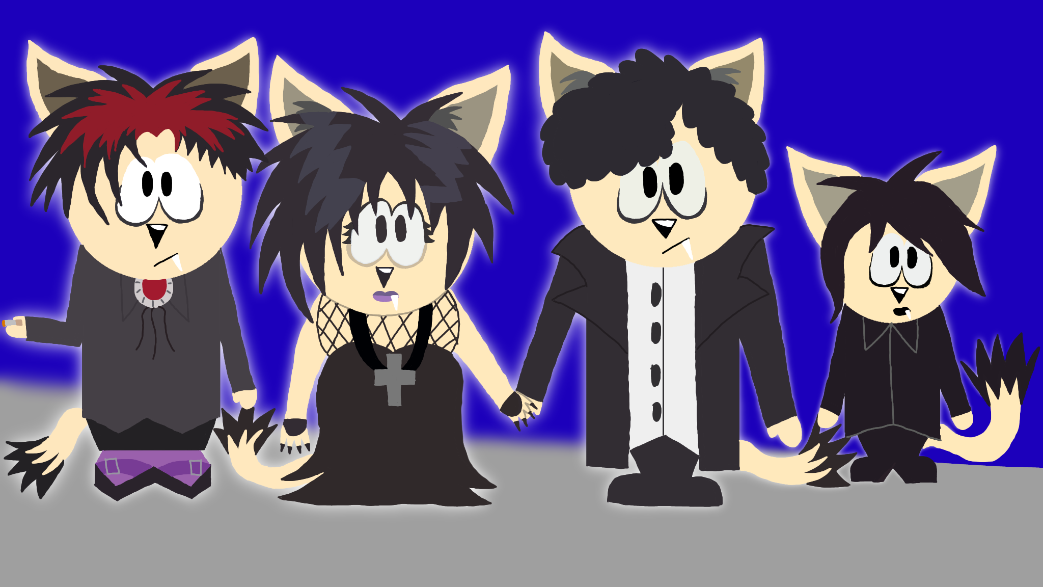 The Goth Kids - ibisPaint