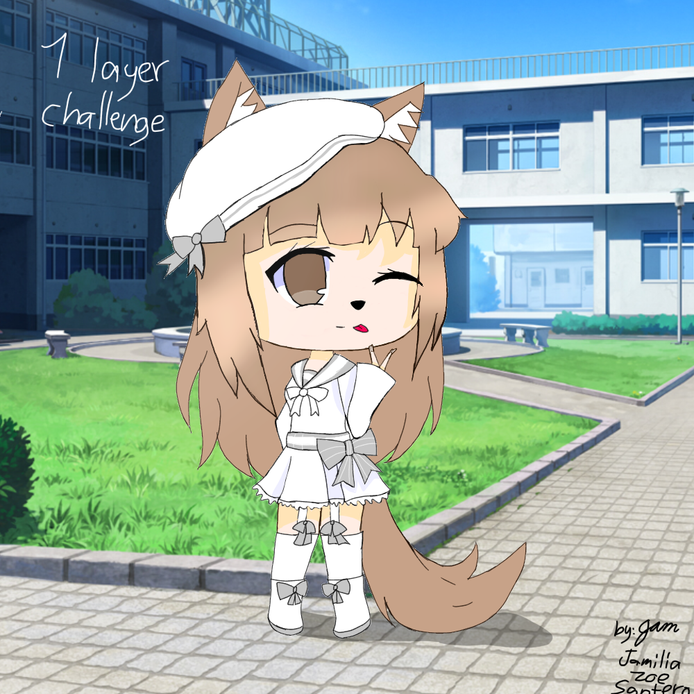 1 layer challenge edit - ibisPaint