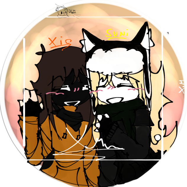 Xio and Suni (っ´ω`)っ - ibisPaint
