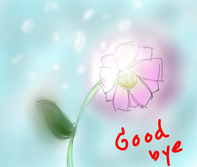 goodbye flower - ibisPaint