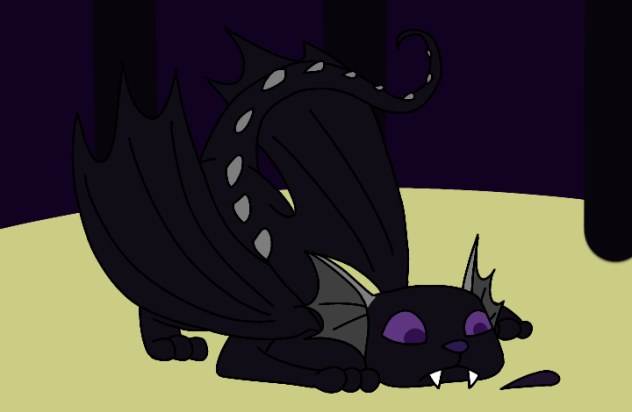 Ender Dragon with Endermite - ibisPaint
