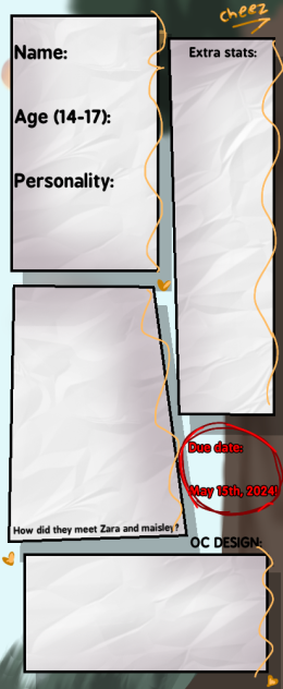 CHARACTER SHEET! - ibisPaint