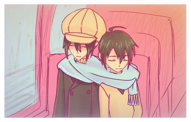 yoite and miharu - ibisPaint