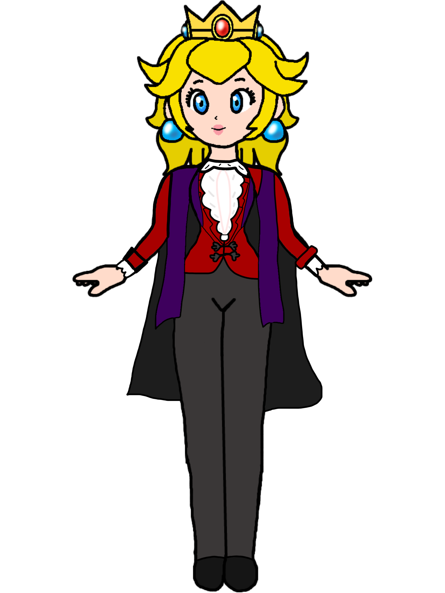 Peach - 3rd Doctor (Purple Cloak) - ibisPaint