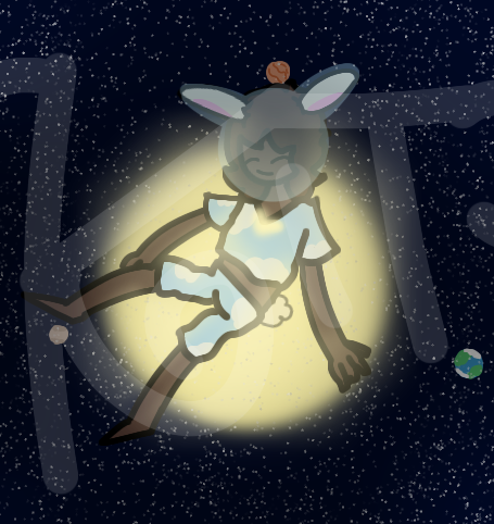 space bunny x3 - ibisPaint