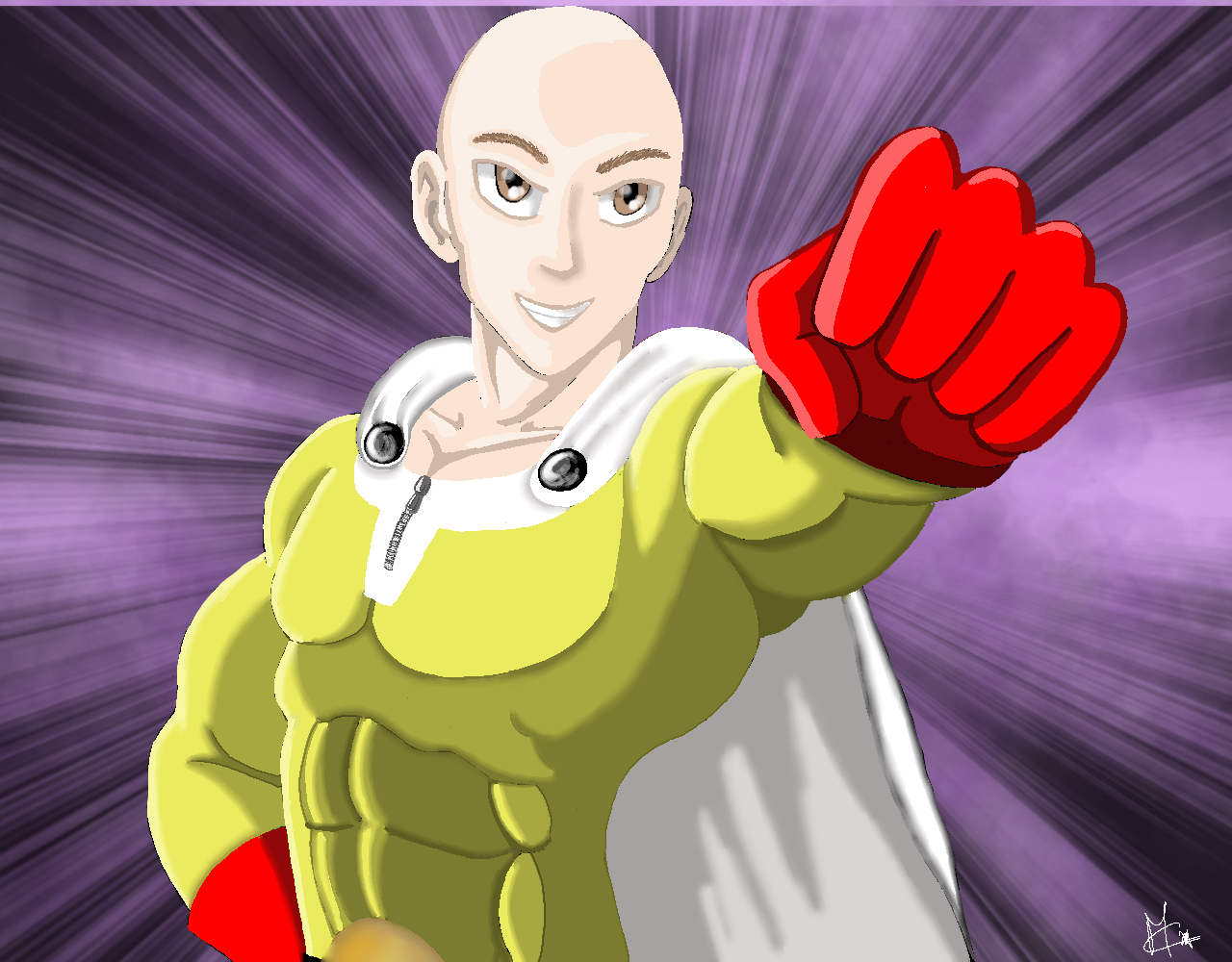 One Punch Man à ma sauce 😅 - ibisPaint
