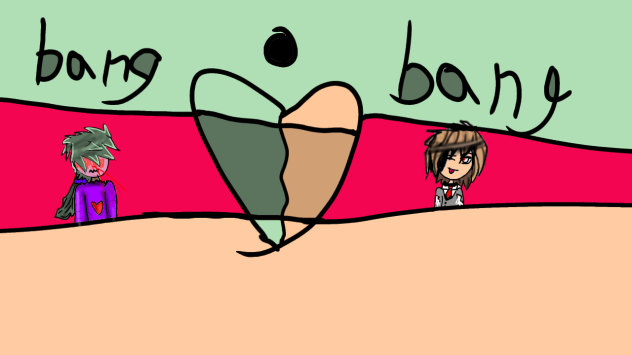 bang bang meme background - ibisPaint