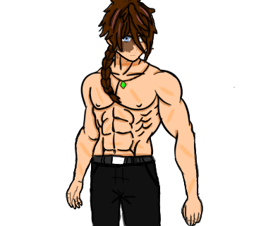 my oc shirtless - ibisPaint