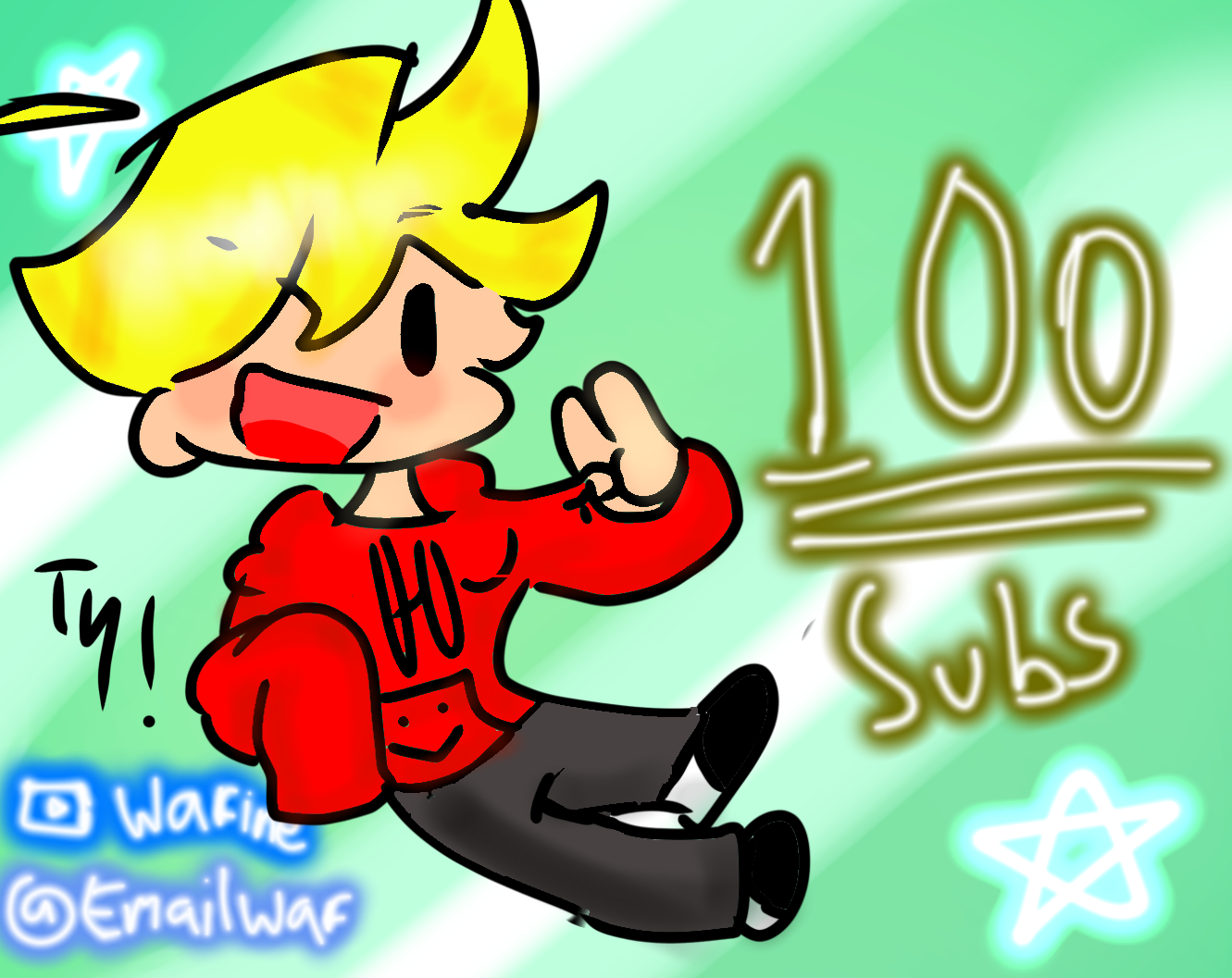 100 subs ty - ibisPaint