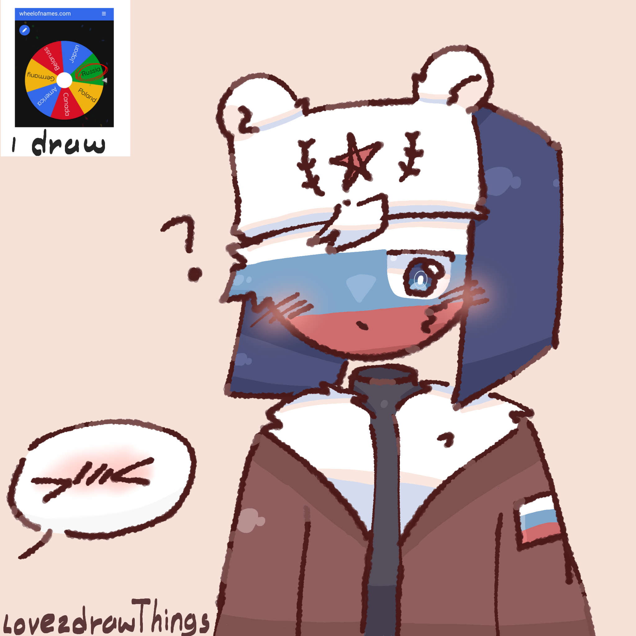 i draw russia - ibisPaint