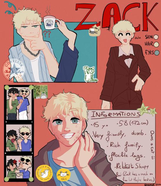Zack official ref 😀 - ibisPaint
