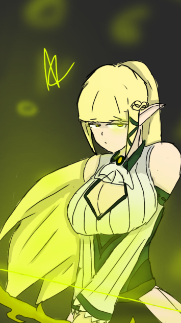 la elfa encantadas - ibisPaint