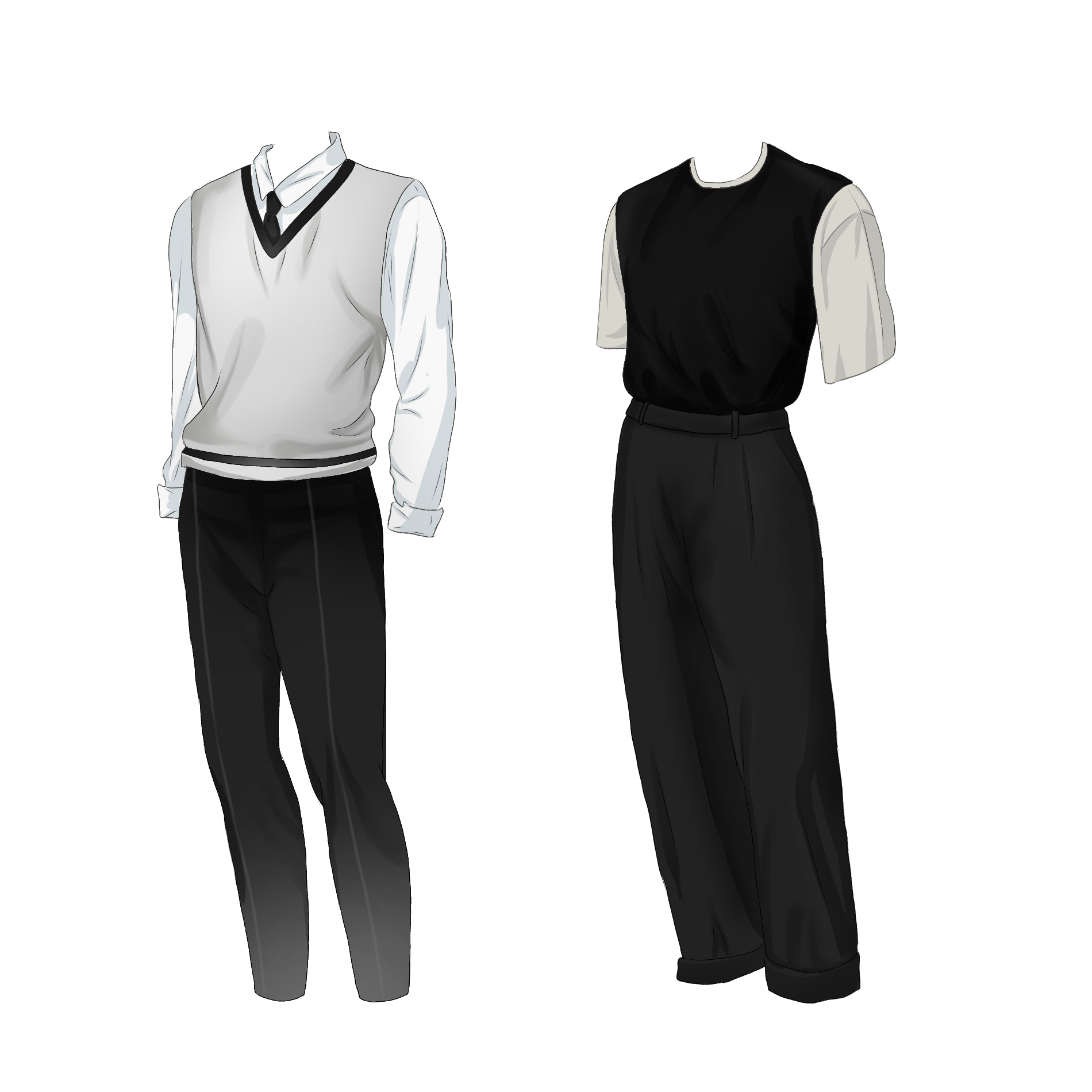 men attire - ibisPaint