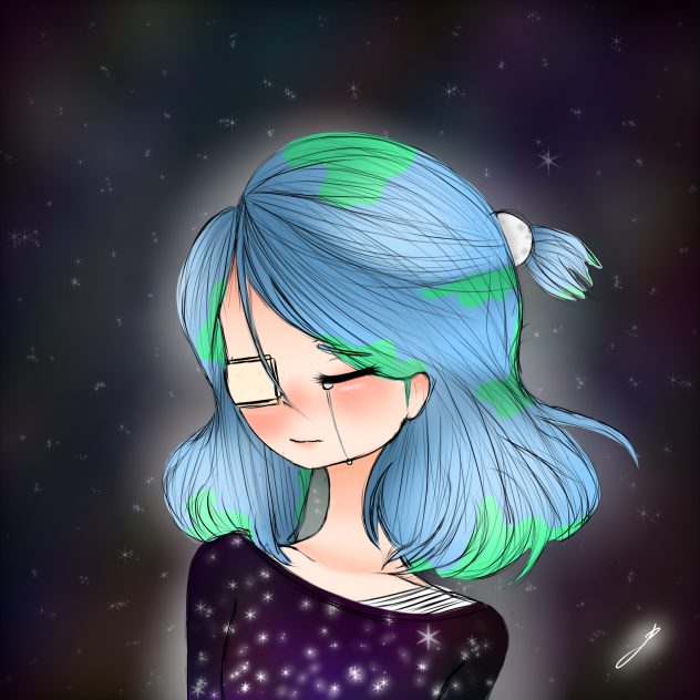 Earth-chan - ibisPaint