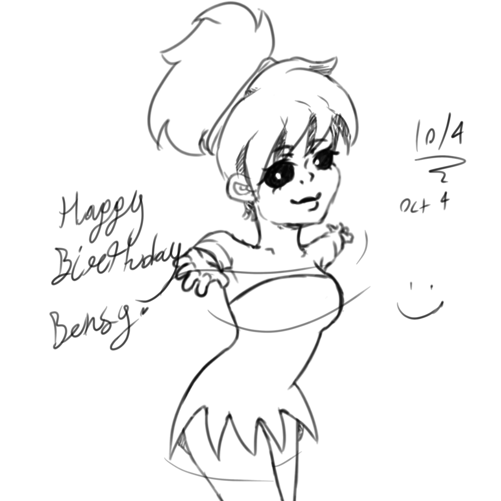 is my oc birthday =p - ibisPaint