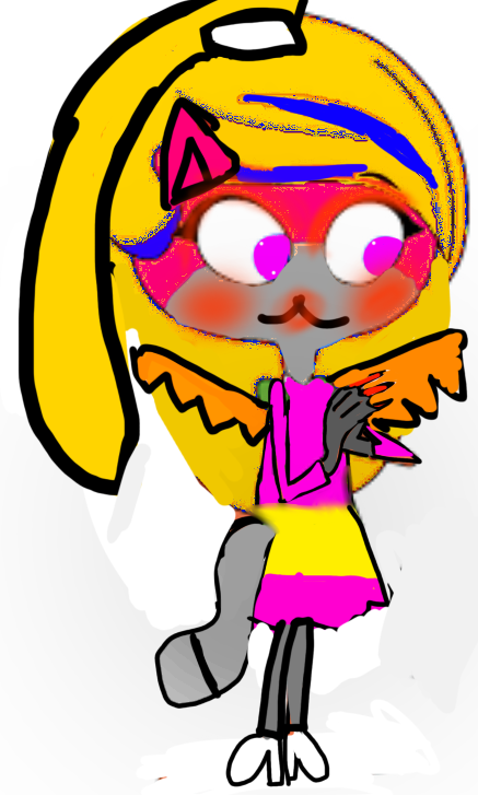 Emily makes a scary squirrel OC - ibisPaint