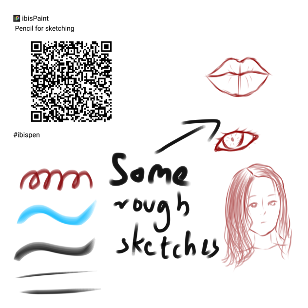 Pencil for sketching - ibisPaint
