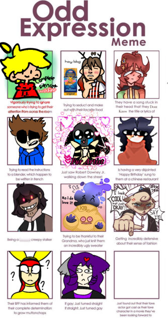 Odd Expression Collab - ibisPaint