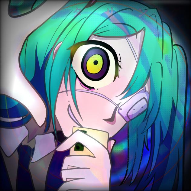 モニタリング monitoring hatsune miku 735 - ibisPaint