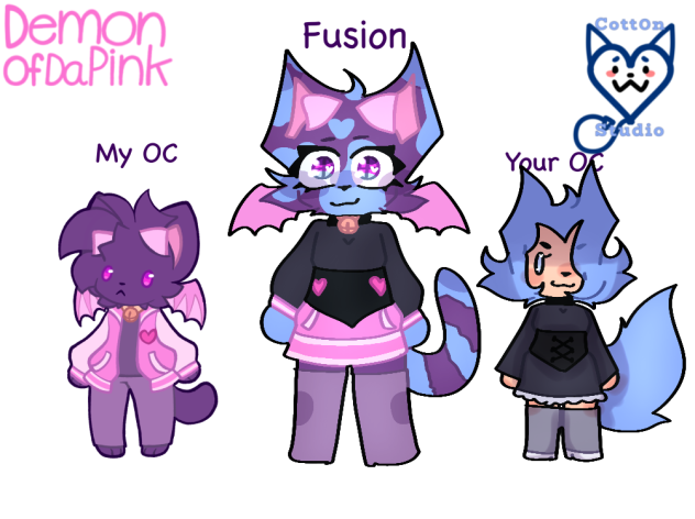 Fusion Collab with DemonOfDaPink - ibisPaint