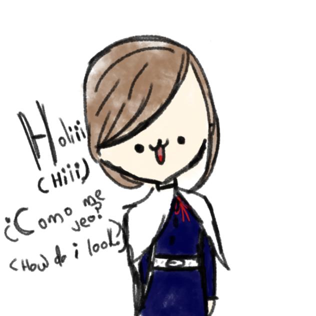 como me veo ver. chibi - ibisPaint