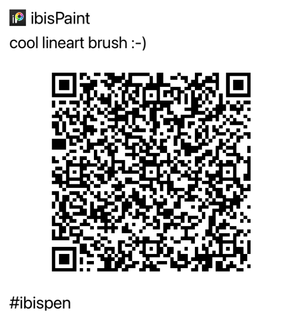 cool lineart brush - ibisPaint