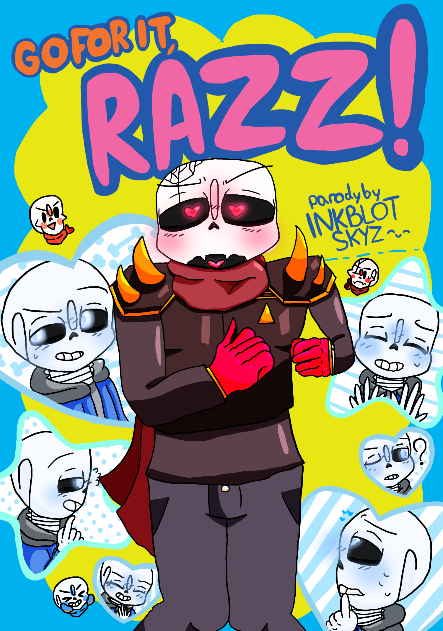 Go for it, Razz! (Parody Art) - ibisPaint