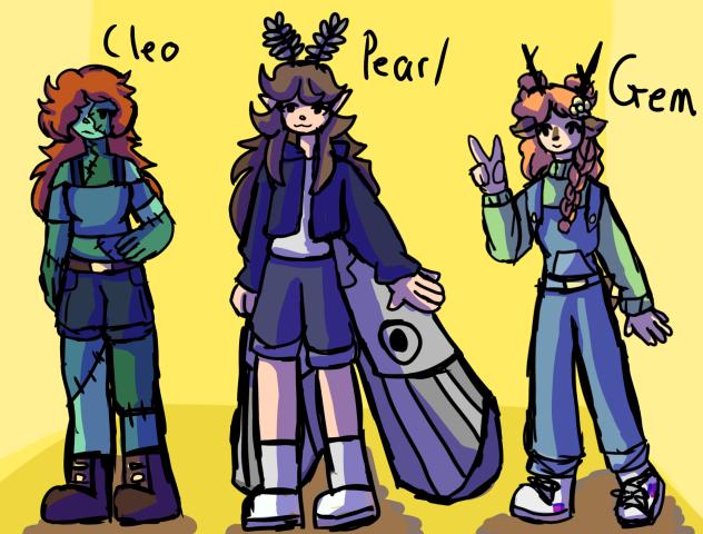 The hermit gals - ibisPaint