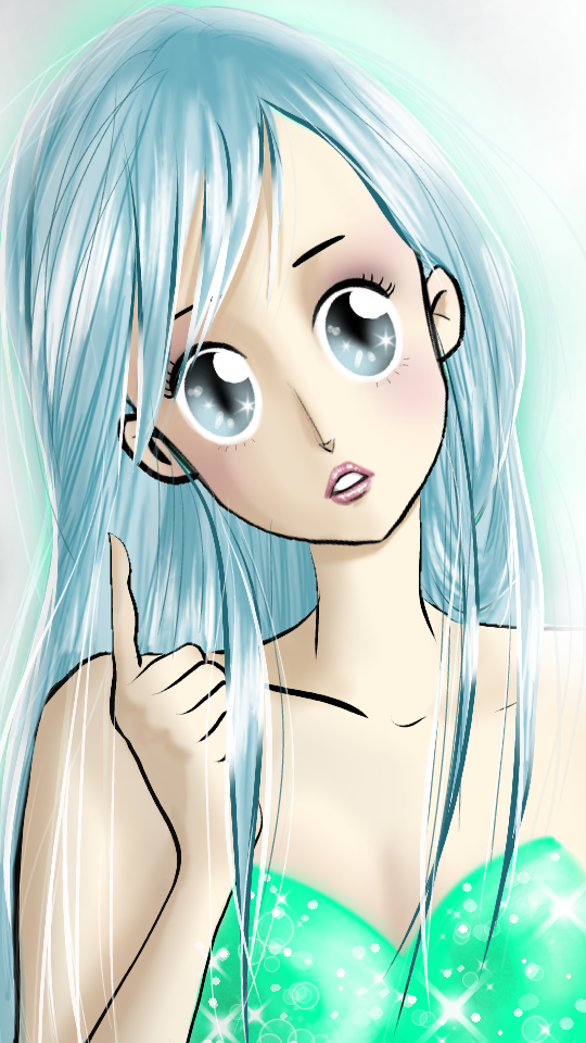 Lady Blue 💙 - ibisPaint