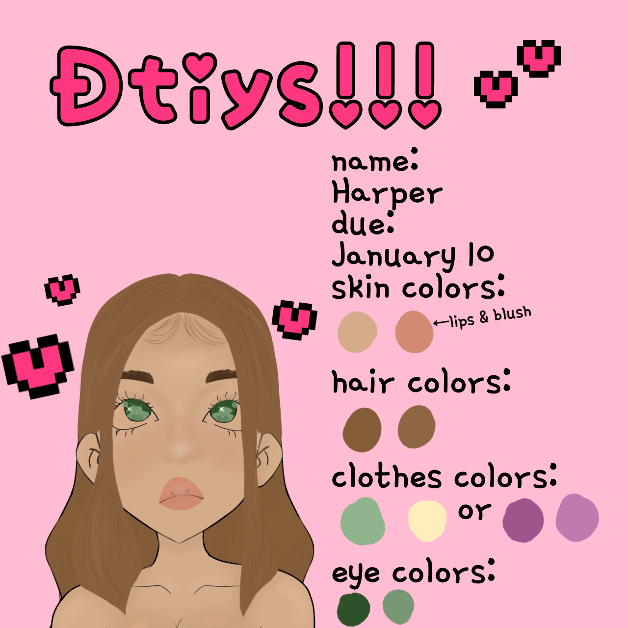 My first Dtiys!!! - ibisPaint