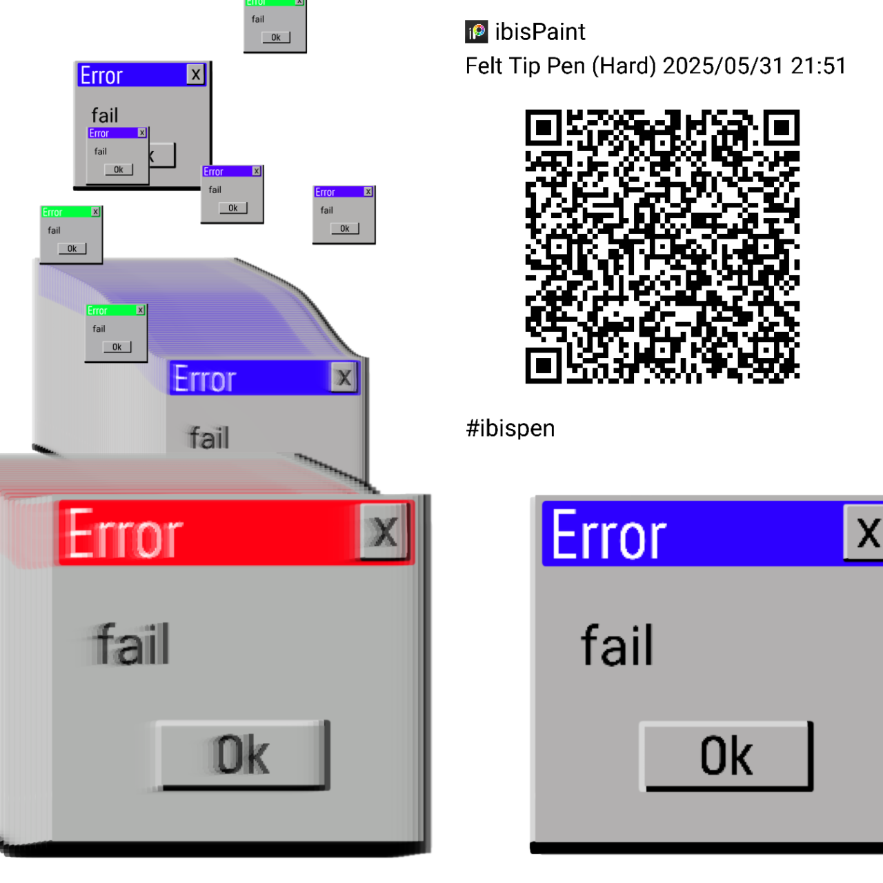 Error tab brush - ibisPaint