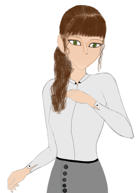 beautiful girl - ibisPaint