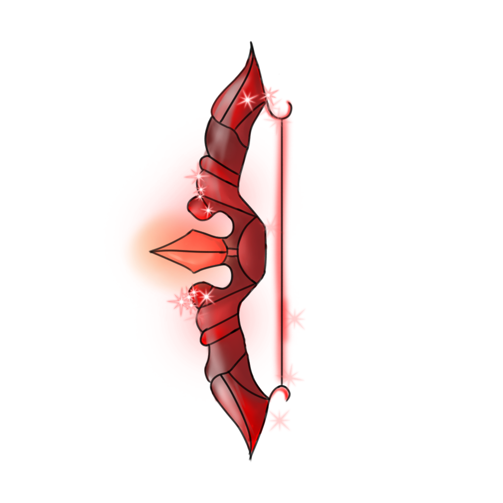 glowing bow - ibisPaint