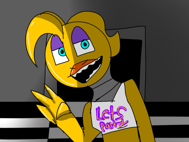 toy chica - ibisPaint