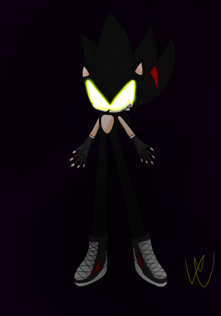 dark vilan sonic - ibisPaint