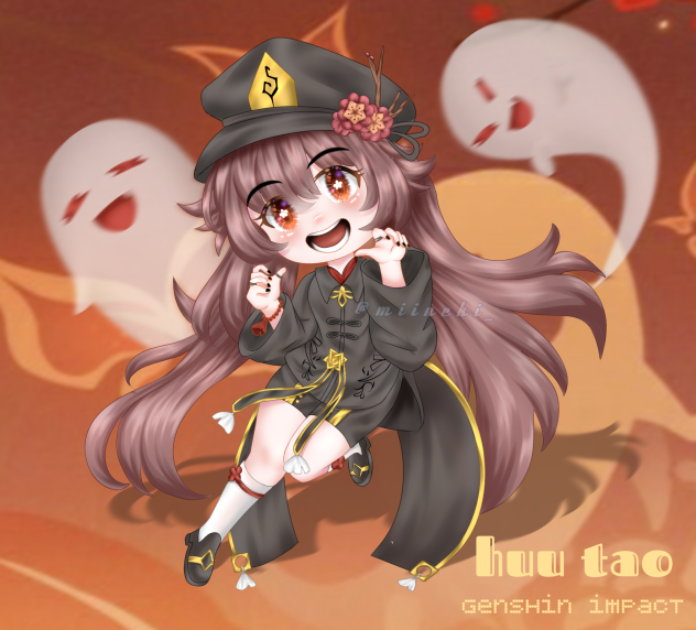 hu tao GI - ibisPaint