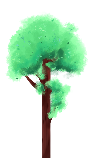 Tree stamp - ibisPaint