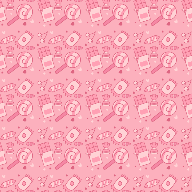 Sweets Pattern 1 - ibisPaint