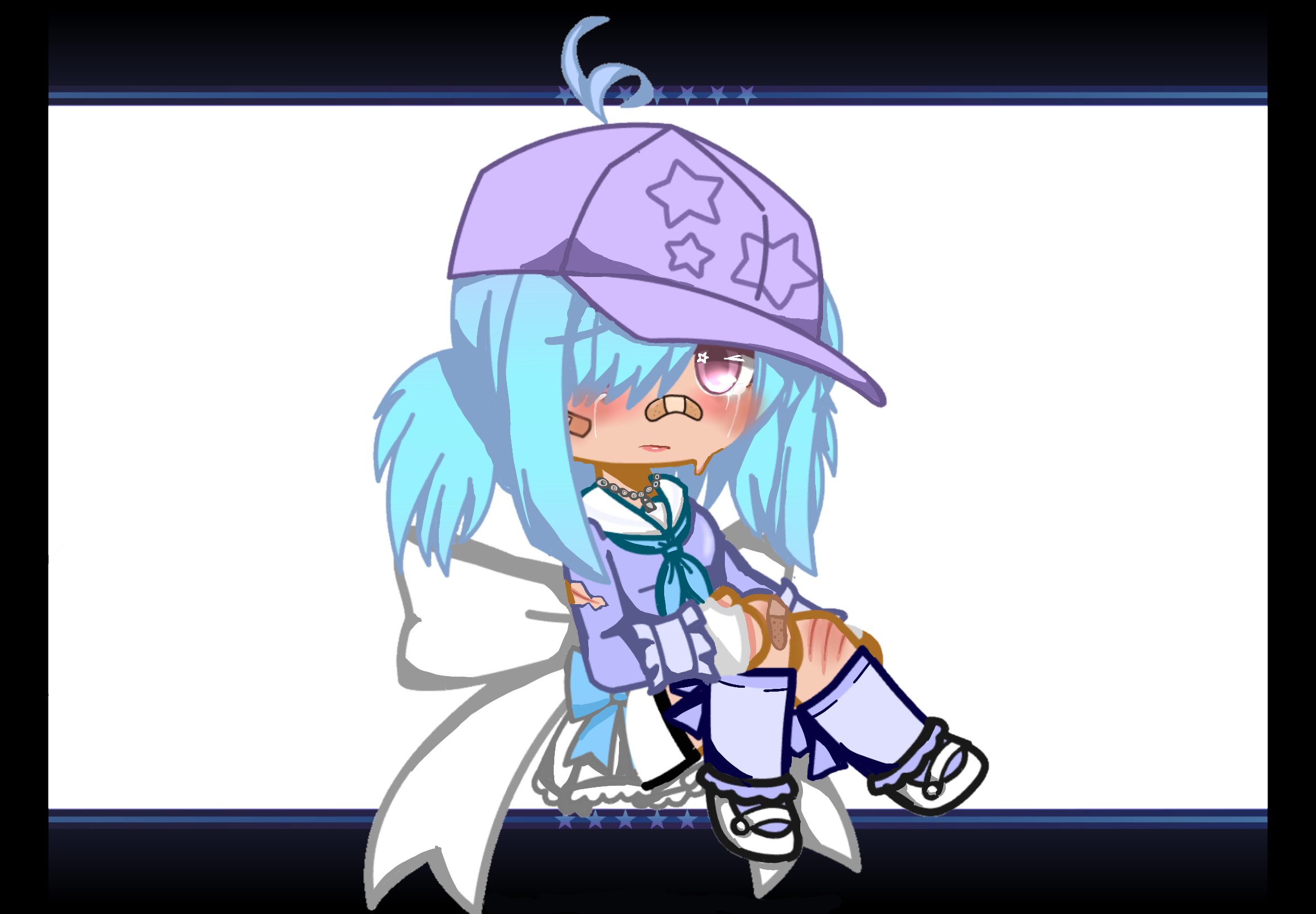 I edited my oc from gacha - ibisPaint