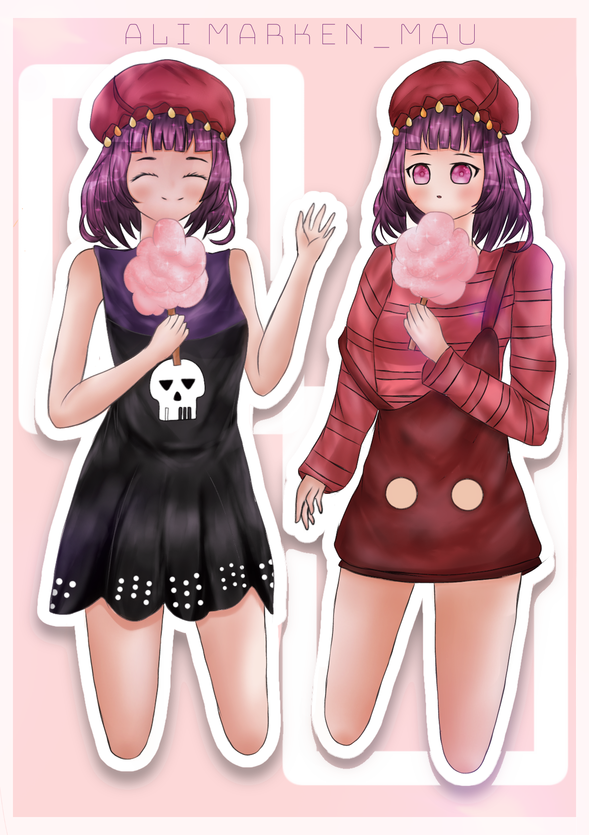 Update my char in game (Happy pet story) - ibisPaint