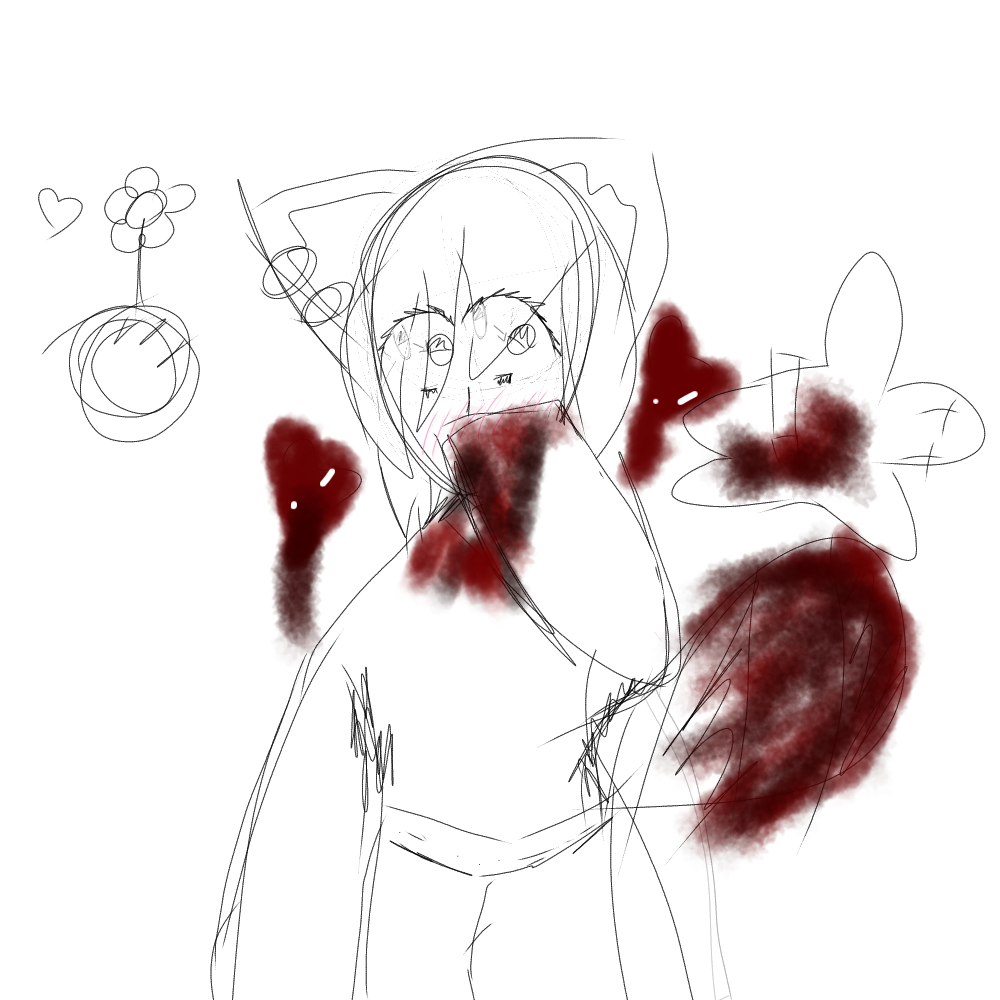 someone is jealous 🌚🤭 - ibisPaint