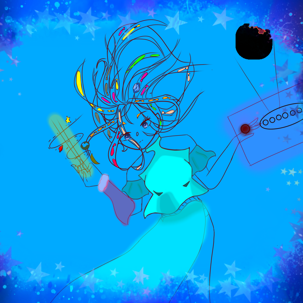 바다의 여신 sea godness - ibisPaint