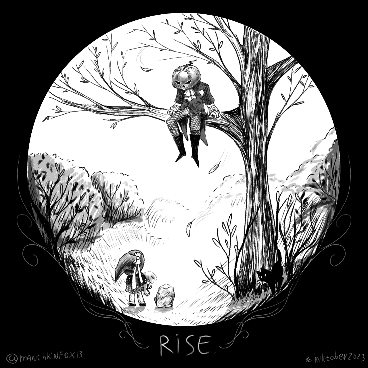 INKTOBER Rise - ibisPaint
