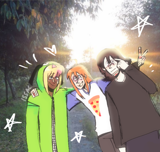 Sasha, ant and Kyle - ibisPaint